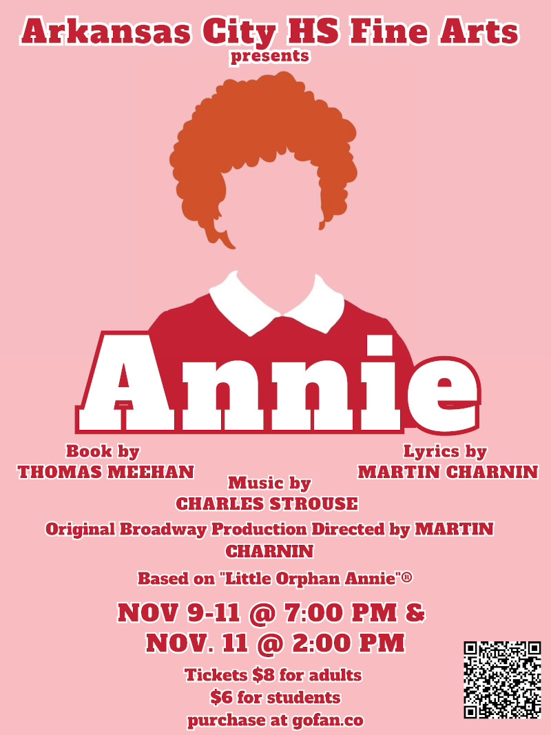 ACHS Fine Arts presents 'Annie' Thursday through Saturday - Cowley Post