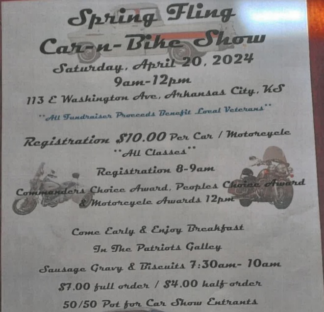 Spring Fling Car-n-Bike Show - Cowley Post